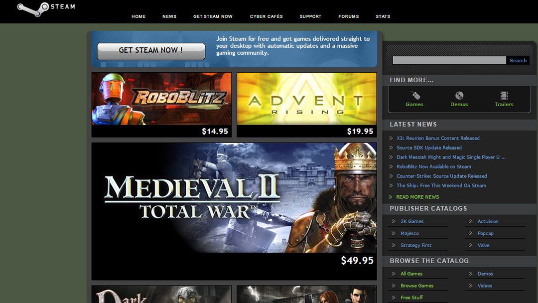 The 19-year evolution of Steam | PC Gamer