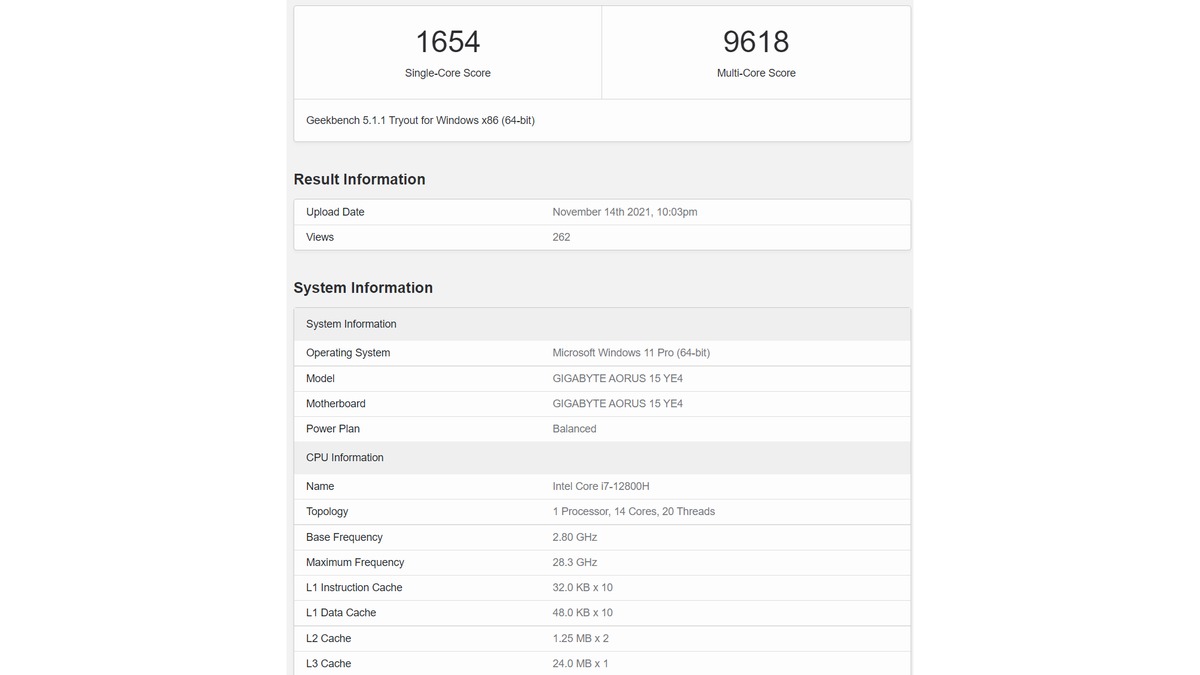 Geekbench 5 Shows Mobile Intel Alder Lake CPU Crushing AMD's Ryzen 9 ...