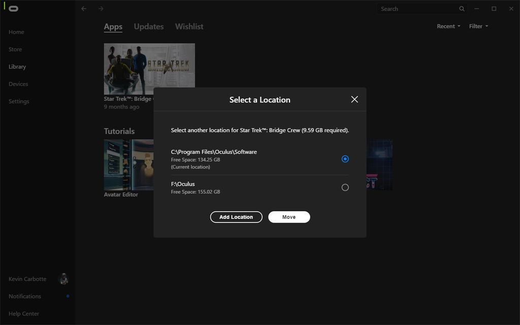 How To Move Oculus Content Between Libraries (Thanks To Software Update ...