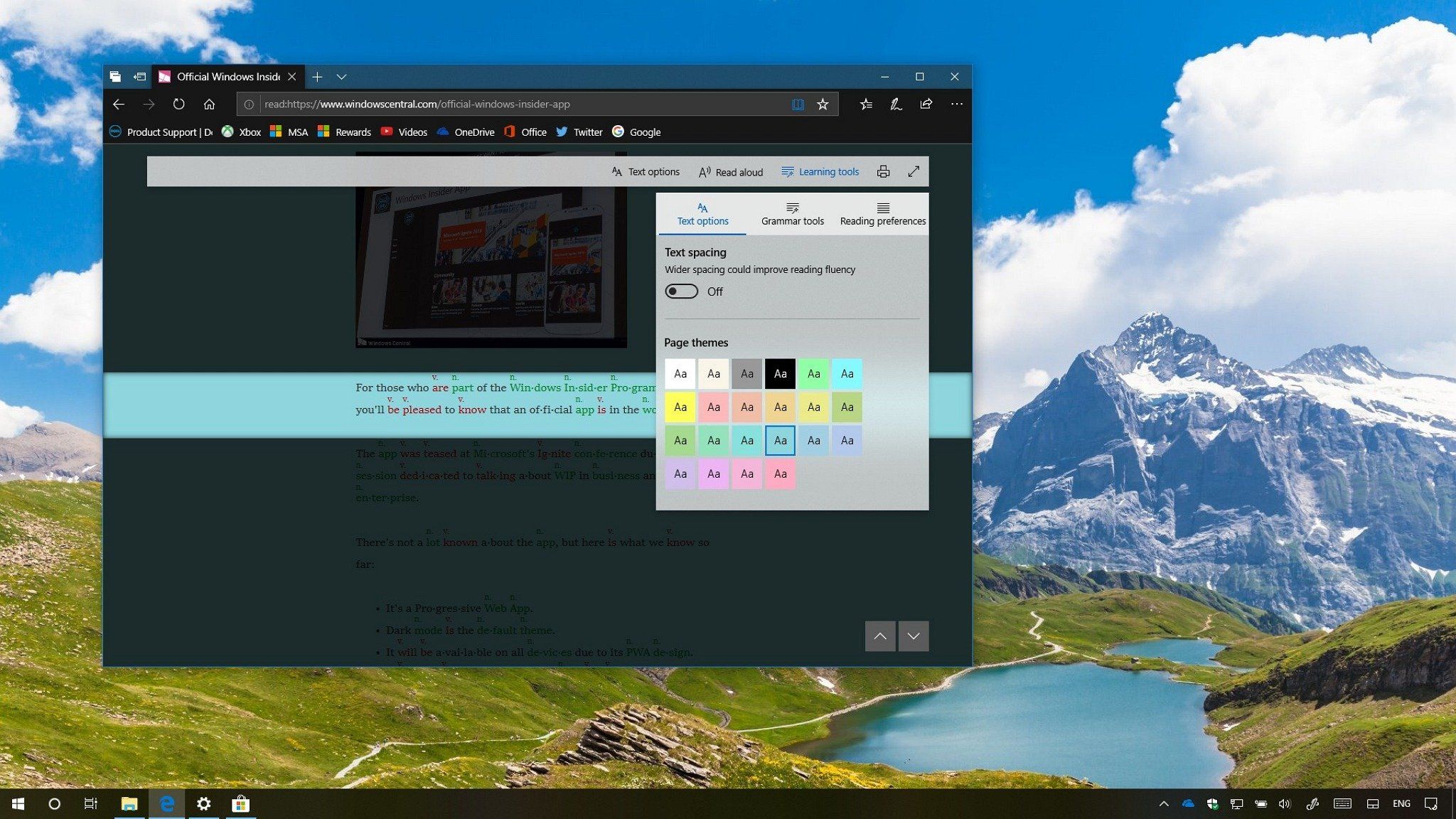 How to use the built-in learning tools on Microsoft Edge | Windows Central