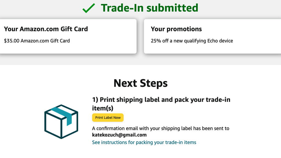 How to trade in Echo devices for Amazon gift cards | Tom's Guide