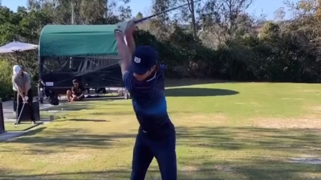 Video Showing Swing Of Michael Block's 17-Year-Old Son Demonstrates Big ...