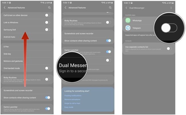 How to use Dual Messenger to manage two Facebook, WhatsApp, or Telegram ...