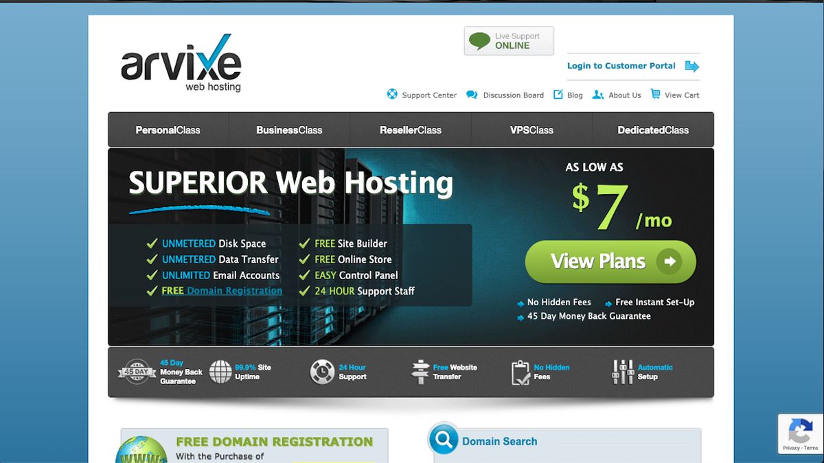 Arvixe review | TechRadar