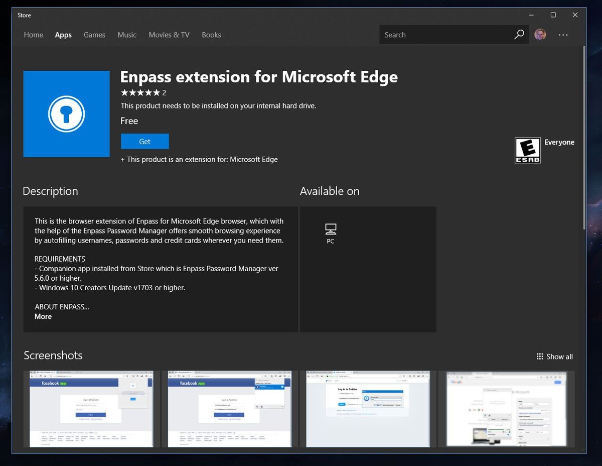 Enpass password manager extension finally available for Microsoft Edge ...