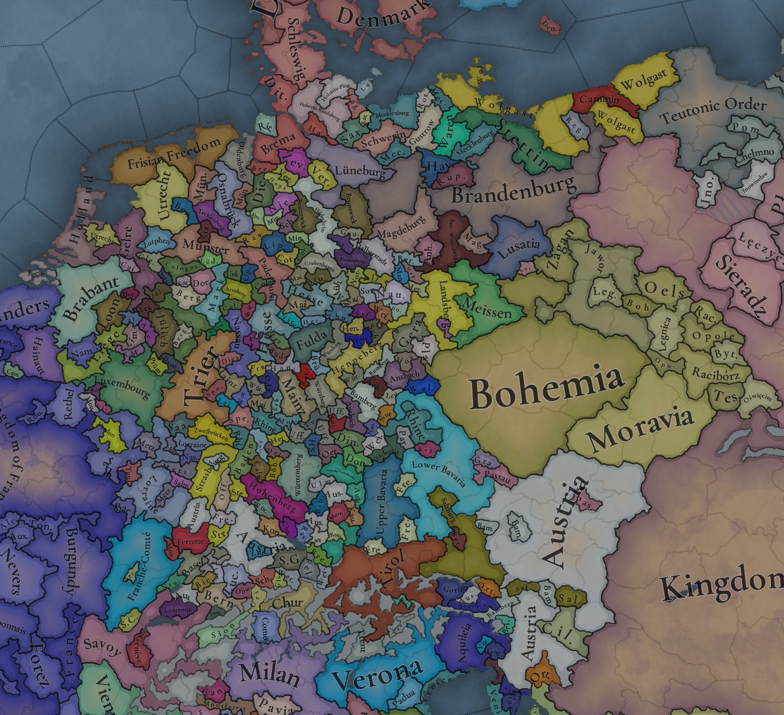 Grand strategy fans gobsmacked by this outrageously detailed Holy Roman ...