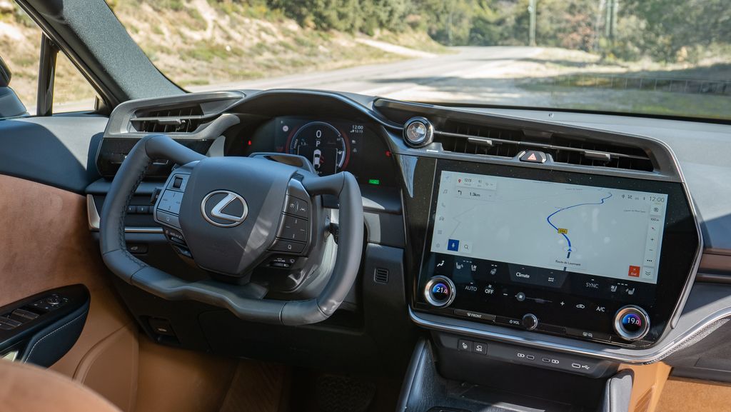 Lexus RZ 450e first drive: This EV swaps its steering wheel for a yoke | T3
