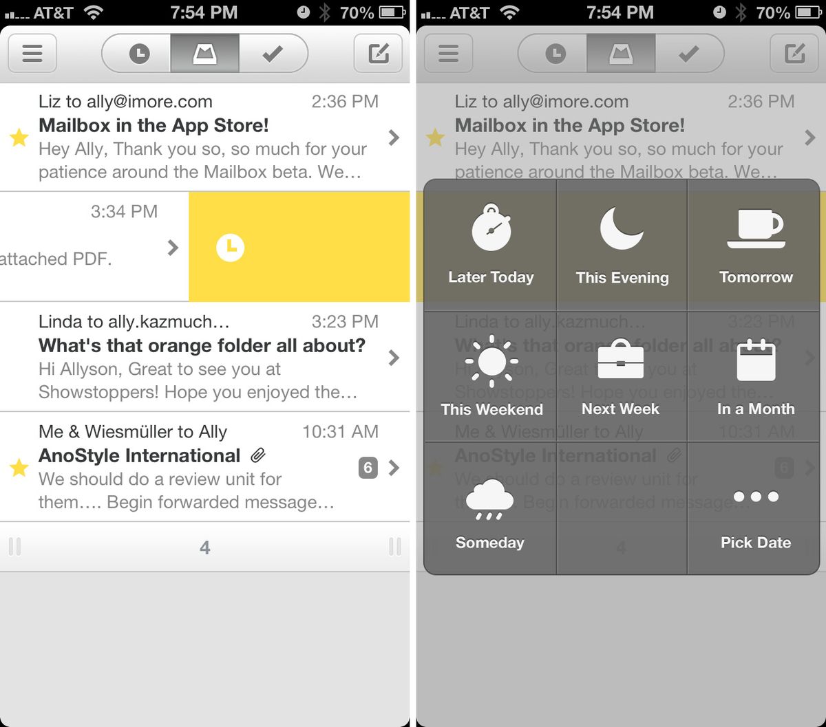 Mailbox for iPhone aims to reinvent the way you manage your inbox | iMore Mailbox for iPhone aims to reinvent the way you manage your inbox | iMore