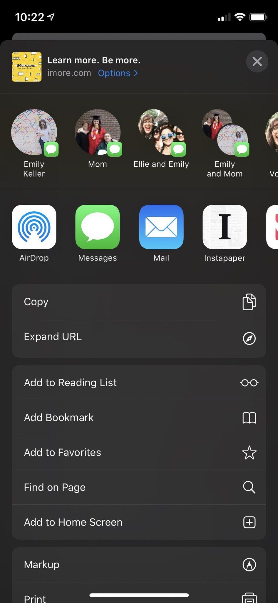 How to customize and use the share sheet in iOS 13 and iPadOS 13 | iMore