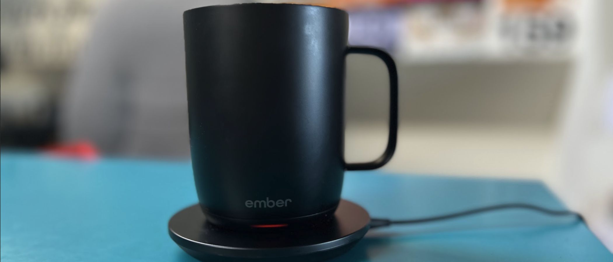 This smart mug will keep any hot drink warm for as long as you need it ...