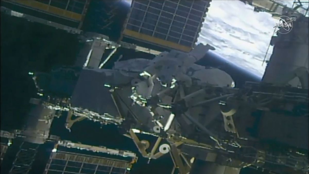 Spacewalking astronauts prepare International Space Station for new ...