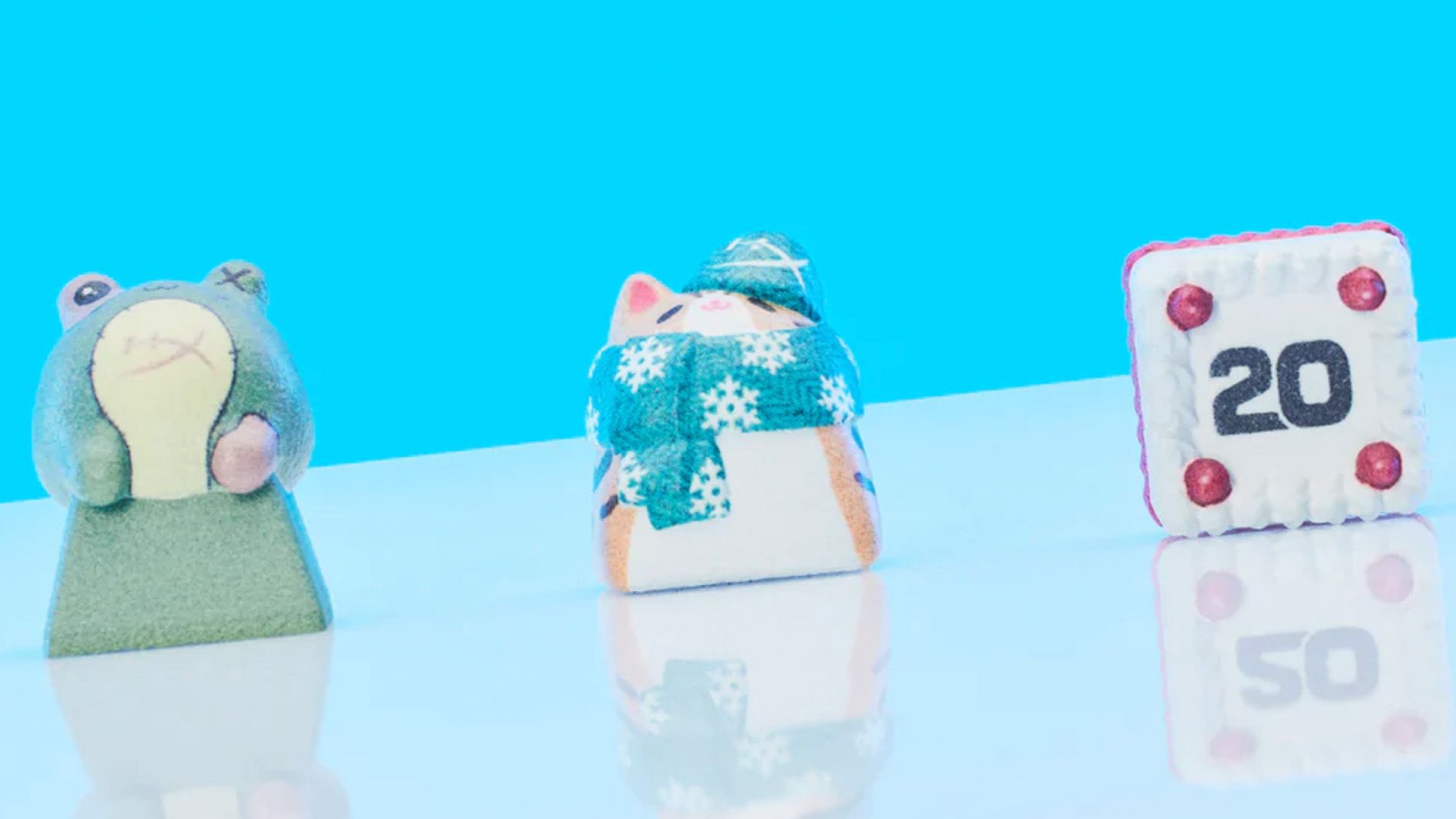 HyperX's January keycap was a cute winter kitty and I missed it | PC Gamer