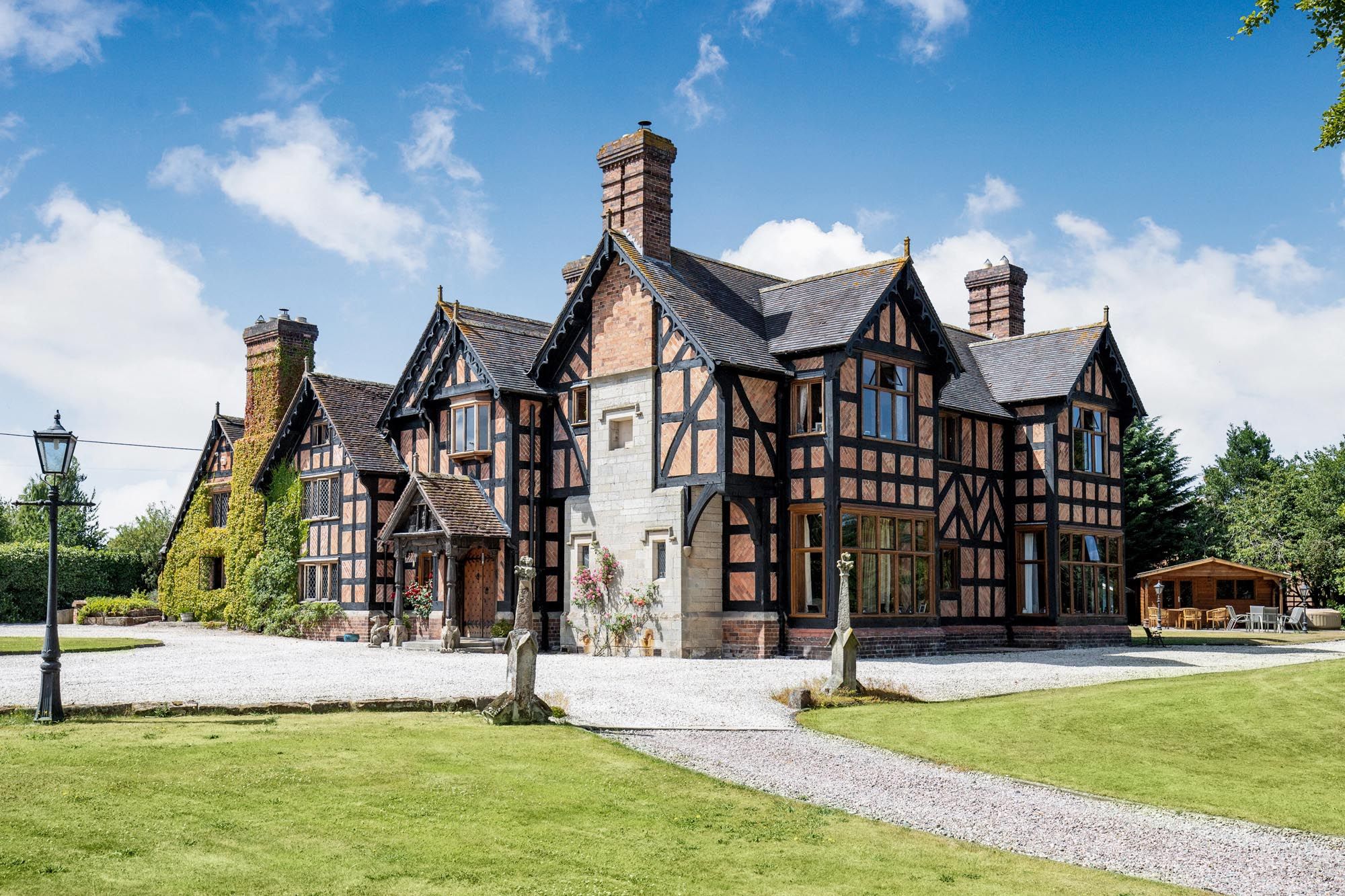 A country house for sale that's full of life and colour, despite ...