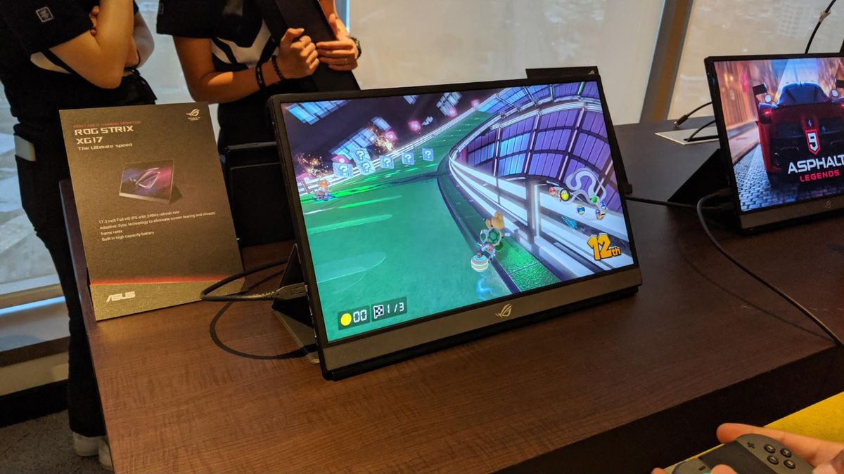 Gaming on the Go: Asus ROG Announces 240 Hz Portable Monitor | Tom's ...
