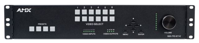AMX by Harman N7142 Networked AV Presentation Switcher Now Shipping ...