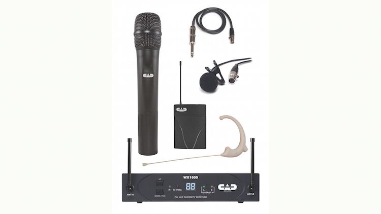 CAD Audio Debuts StageSelect 1600 Series UHF Wireless | AVNetwork