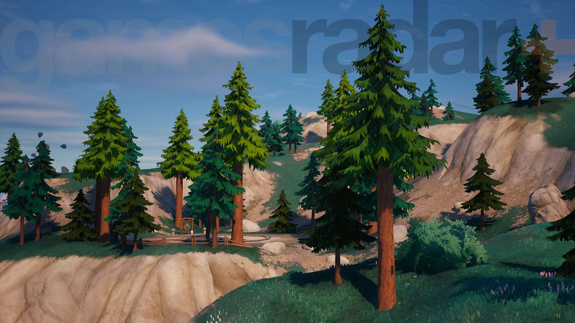 Fortnite Timber Pines: How to knock them down | GamesRadar+
