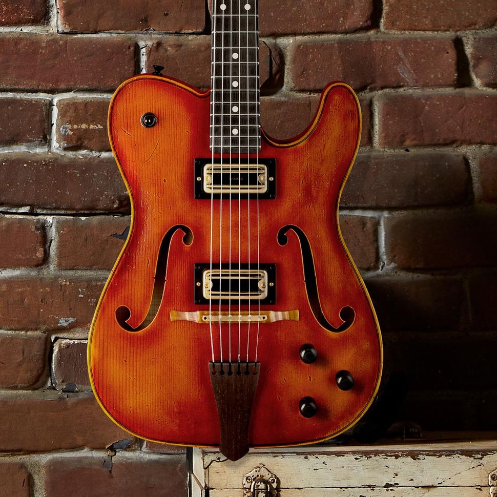 Fender's stunning new Custom Shop Violinmaster guitar is based on a ...