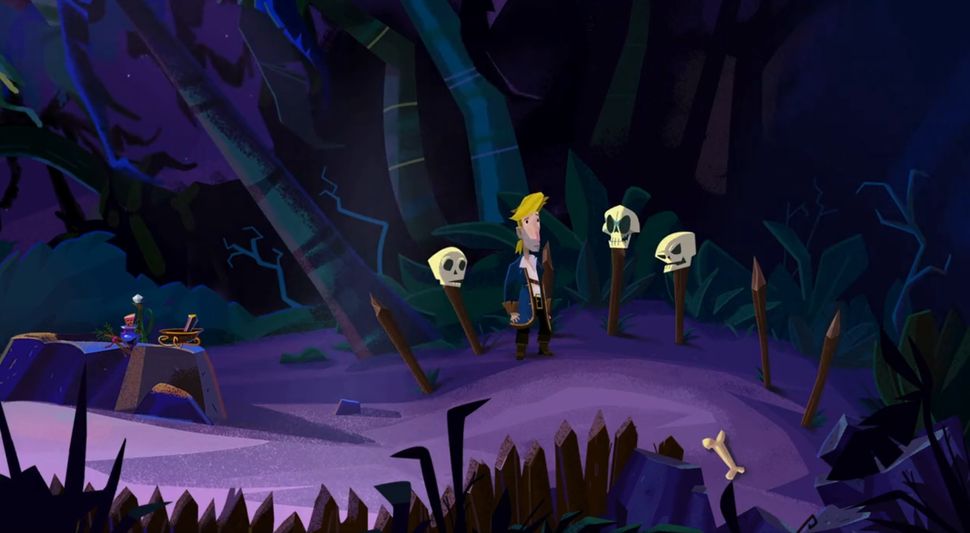New Return to Monkey Island clip reunites Guybrush with Murray the ...