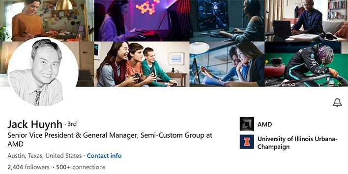 AMD Appoints Jack Huynh New SVP of Graphics For Retiring Rick Bergman | Tom's Hardware