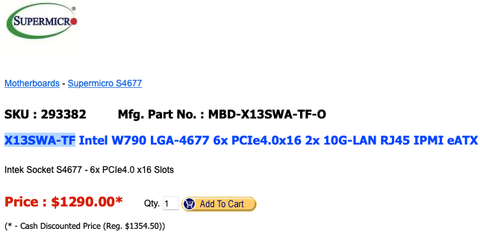 First Intel W790 Sapphire Rapids Workstation Motherboard Spotted | Tom ...