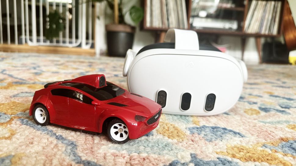 I drove a remote control car using the Meta Quest 3 — and it's the ...
