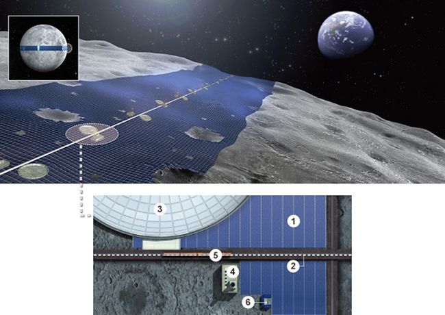 How to Turn the Moon Into a Giant Space Solar Power Hub | Space