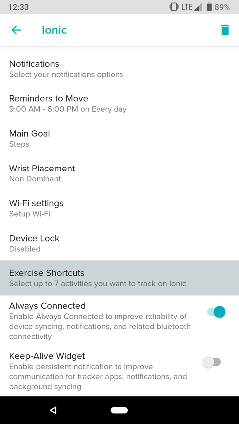 How to change exercise shortcuts on Fitbit Versa and Ionic | Android Central