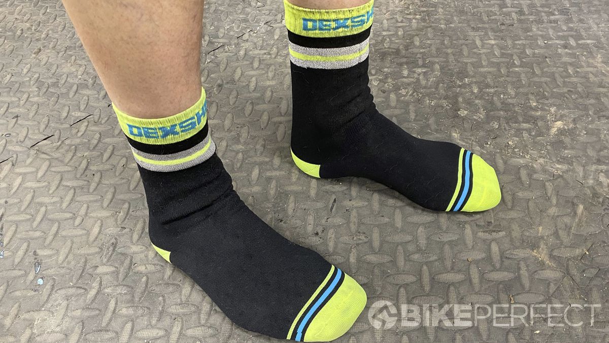 DexShell Pro Visibility Waterproof Socks review | Bike Perfect