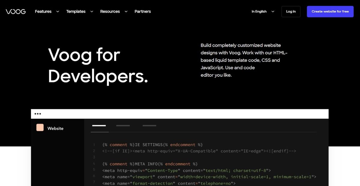 Voog review | Creative Bloq