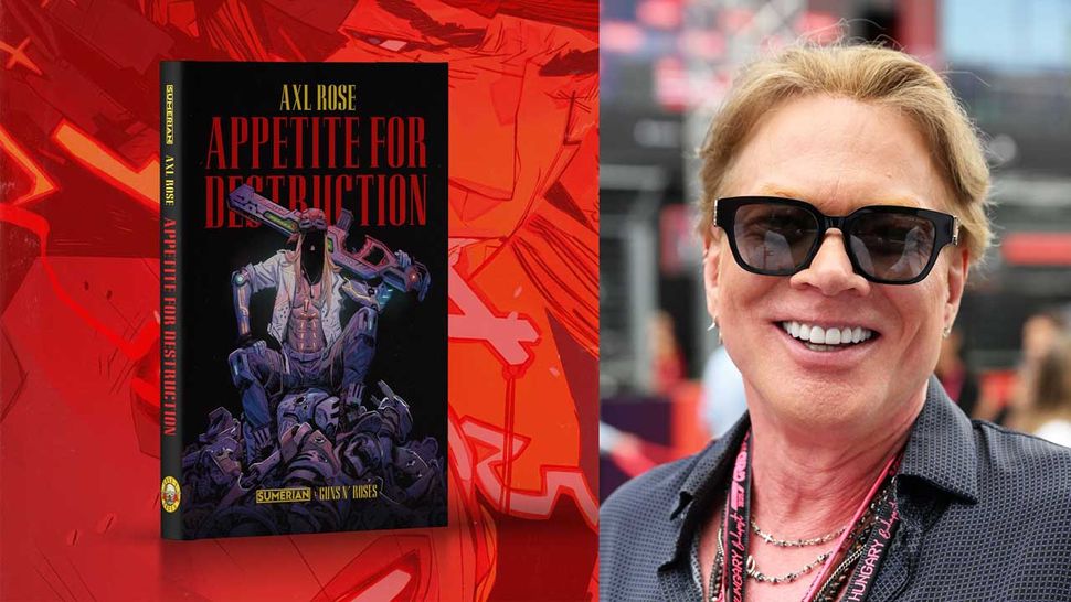 Introducing Axl Rose: Half-human, half-robot comic book hero | Louder