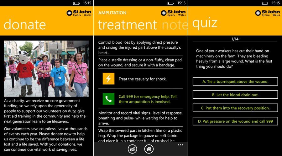 Official St John Wales app brings first aid and more to the Windows ...