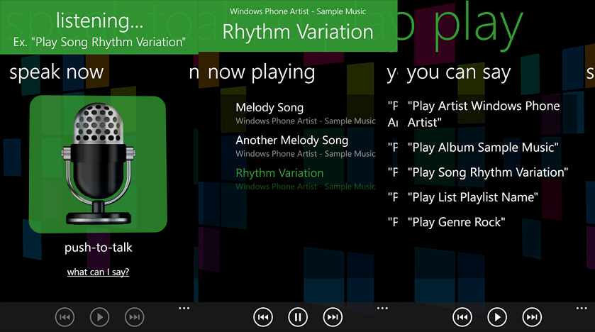 Voice controlled music playback comes to Windows Phone with Speak To ...