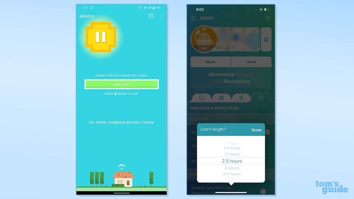 OurPact parental control app review | Tom's Guide