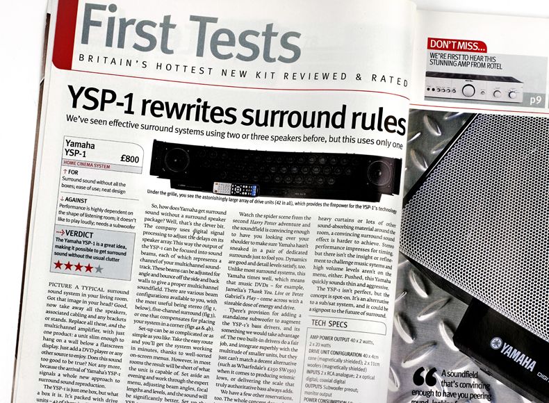 That Was Then... Yamaha YSP-1 review | What Hi-Fi?