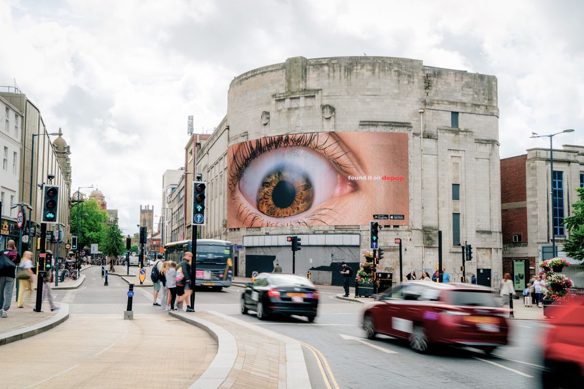 I feel a spiritual connection to Depop's new ads | Creative Bloq