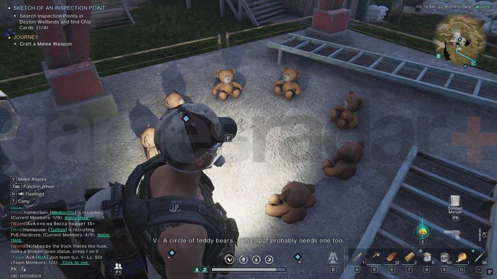 Once Human Sketch of an Inspection Point guide | GamesRadar+