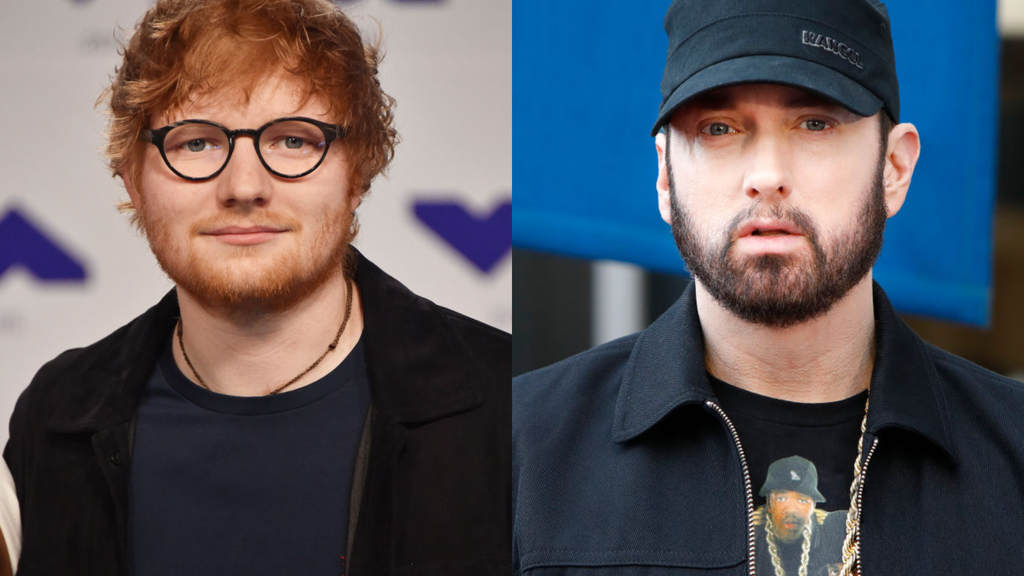 Ed Sheeran says he "cured" his stutter by rapping to Eminem songs ...
