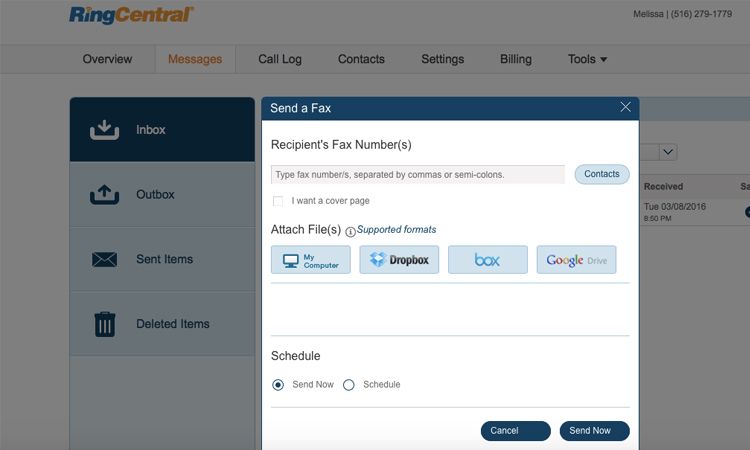 RingCentral Fax Review: Lacks a Focus on Faxing | Tom's Guide