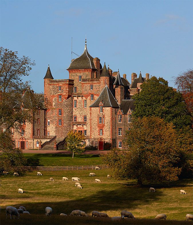Thirlestane: A majestic 16th century castle being saved by 21st century ...