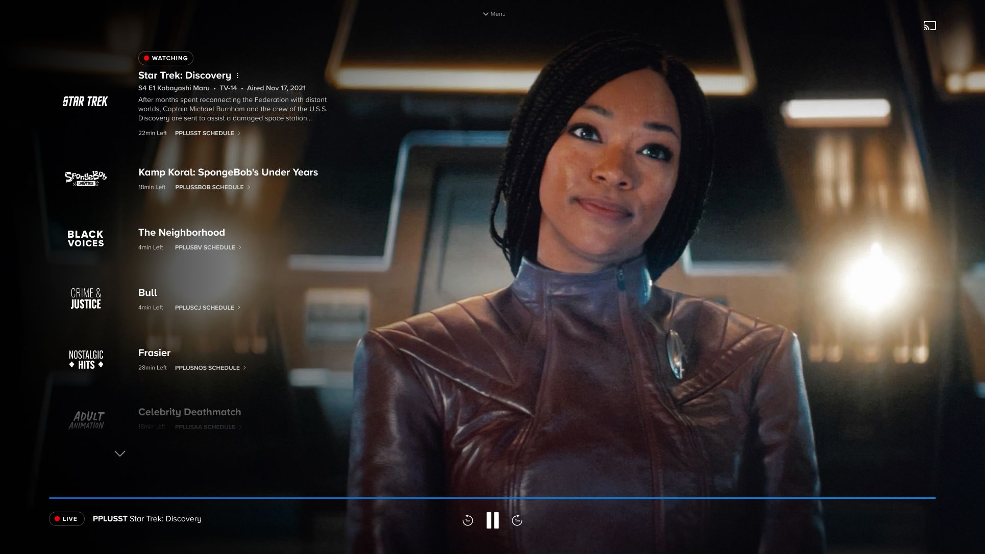 Paramount Plus Launches Curated Live Linear Channels | Next TV
