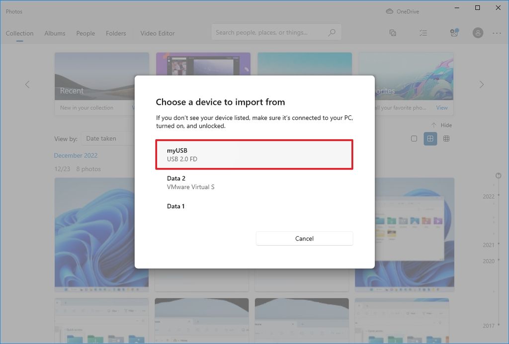 How to transfer files from a USB flash drive to a PC on Windows 10 ...