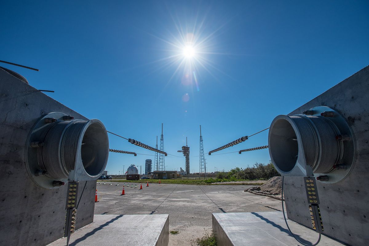In Photos: ULA’s Zip Line Astronaut Escape System for Boeing’s ...