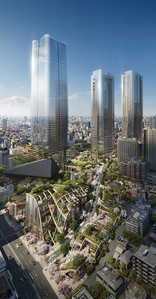 Heatherwick Studio launches Tokyo mixed use project | Wallpaper