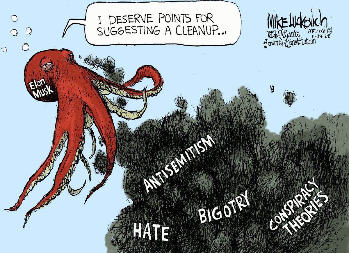 Today's political cartoons - November 29, 2023 | The Week