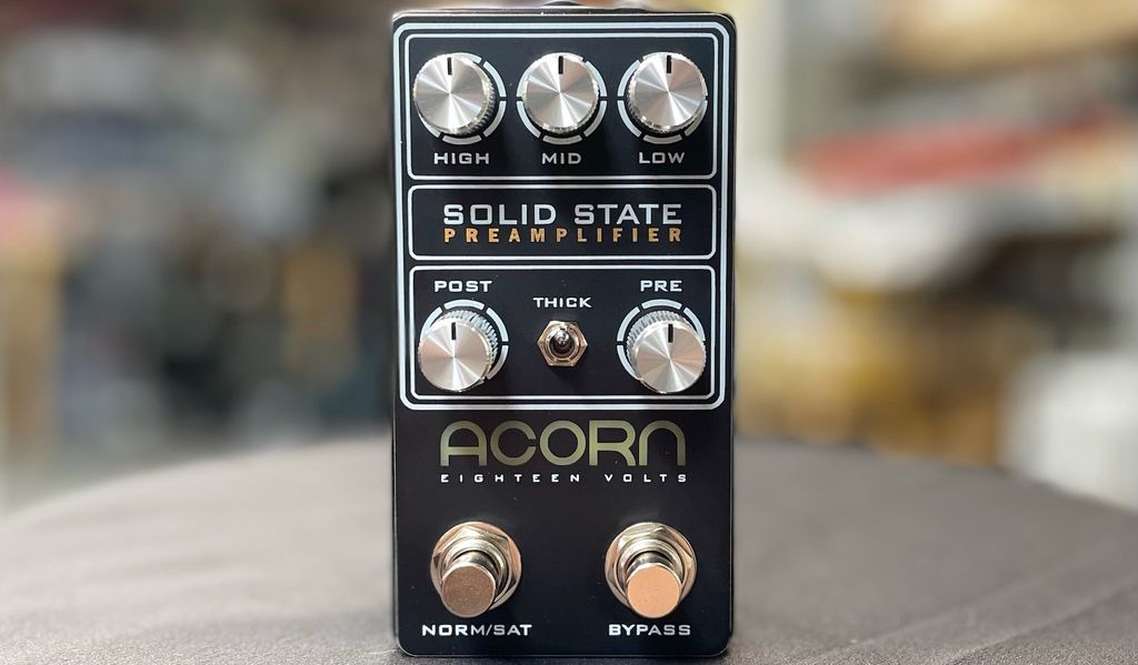 Acorn Amplifiers unveils slimmed-down Solid State preamp pedal, the ...