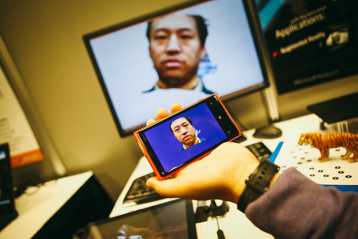 3D face scanning using Windows Phone being explored by Microsoft ...