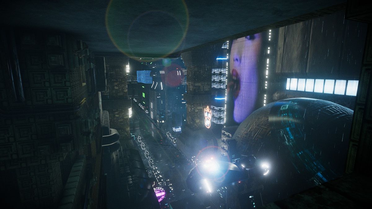 Rummaging around in Blade Runner 9732 | PC Gamer