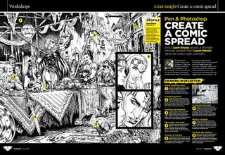Pro artists help you power up your comic skills in the latest issue of ...