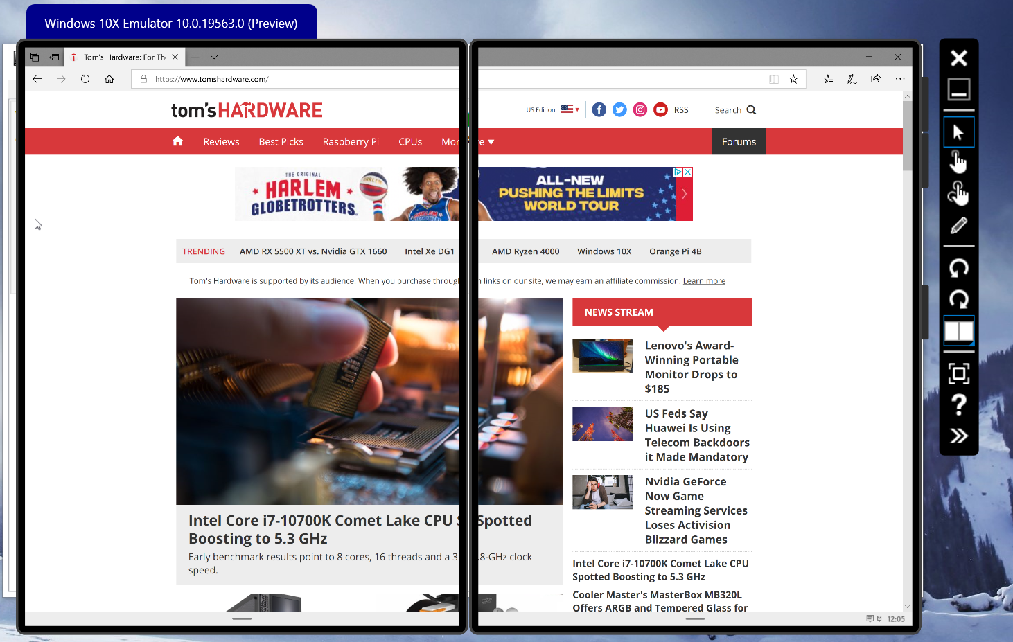 Windows 10X Hands-on: Our First Look at at Windows for Foldables | Tom ...